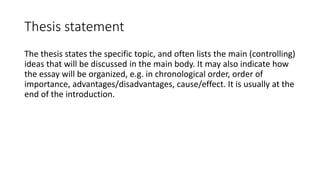 General Statement, Thesis Statement.pptx