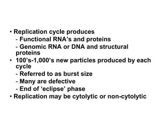 General steps in virus replication | PDF