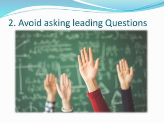 General strategies for asking questions | PDF