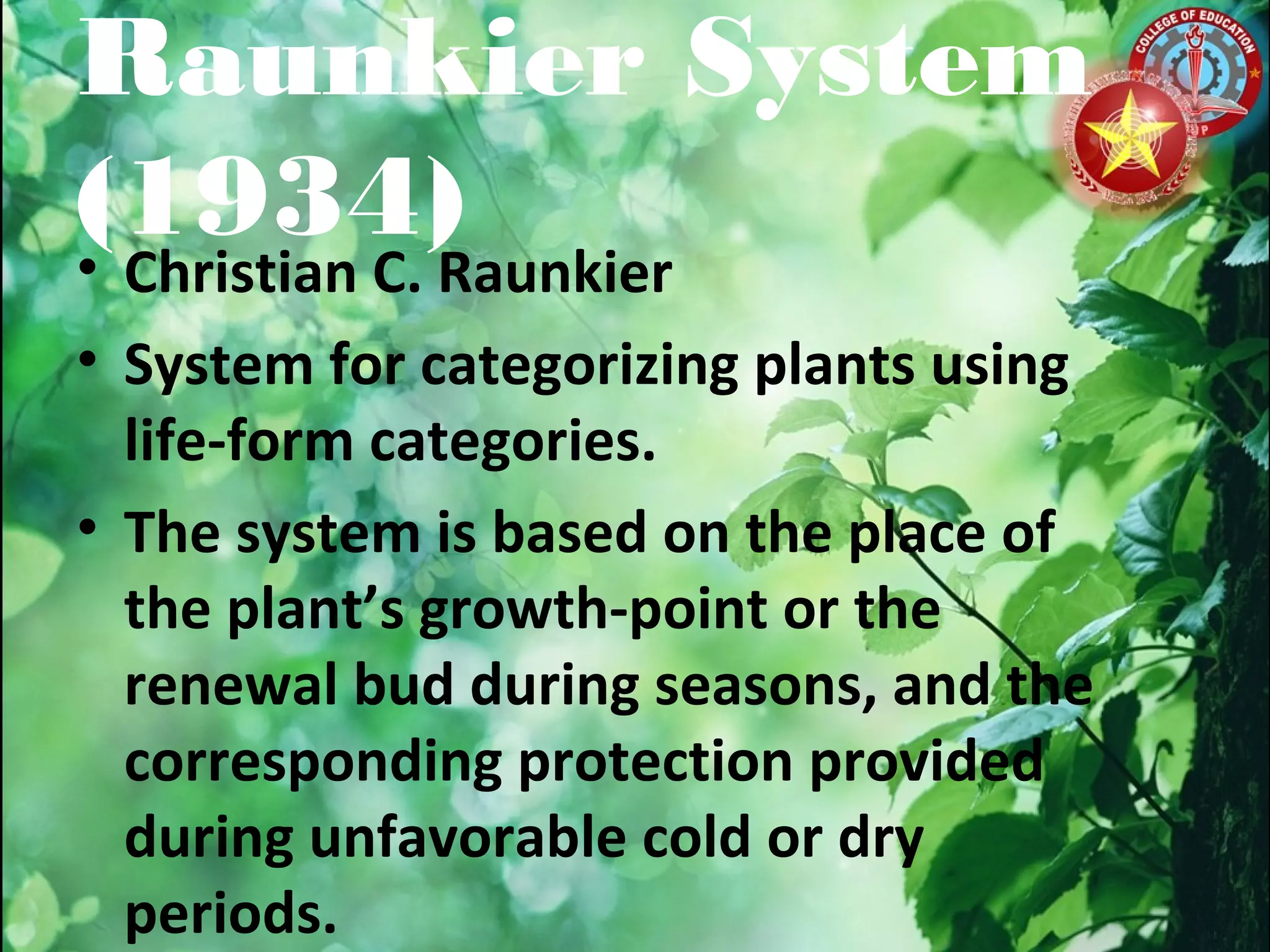 General structures of terrestrial communities | PPT