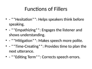 General_Summary_Conversation_Fillers.pptx