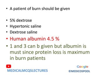 General surgery Mcqs | PPTX