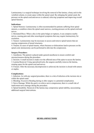 UNIT-II - General surgery NEURO SURGERY | DOCX