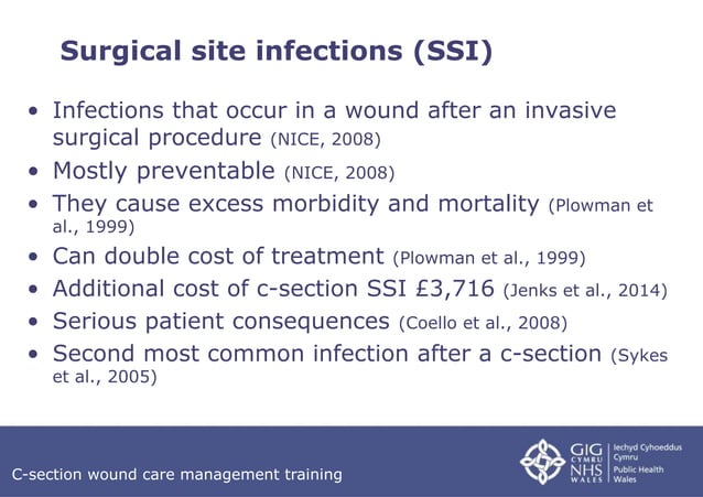 General surgery SSI surveillance Training presentation.ppt | Pregnancy ...