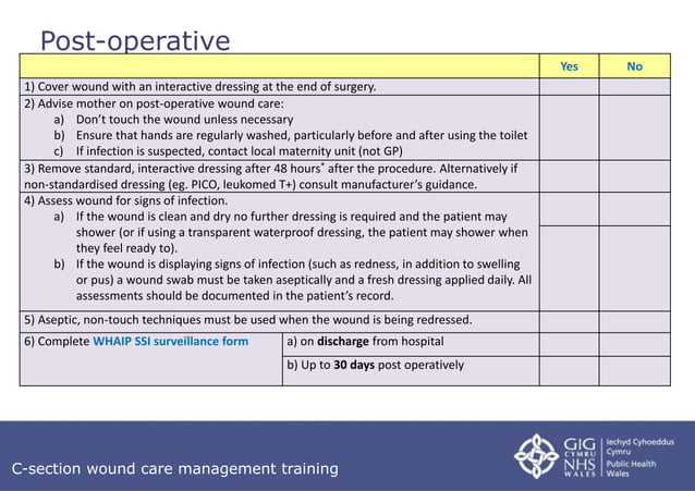 General surgery SSI surveillance Training presentation.ppt | Pregnancy ...