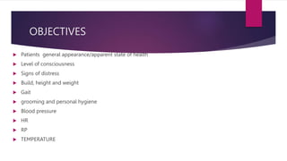 GENERAL SURVEY AND VITAL SIGNS IN CARDIAC HISTORY.pptx