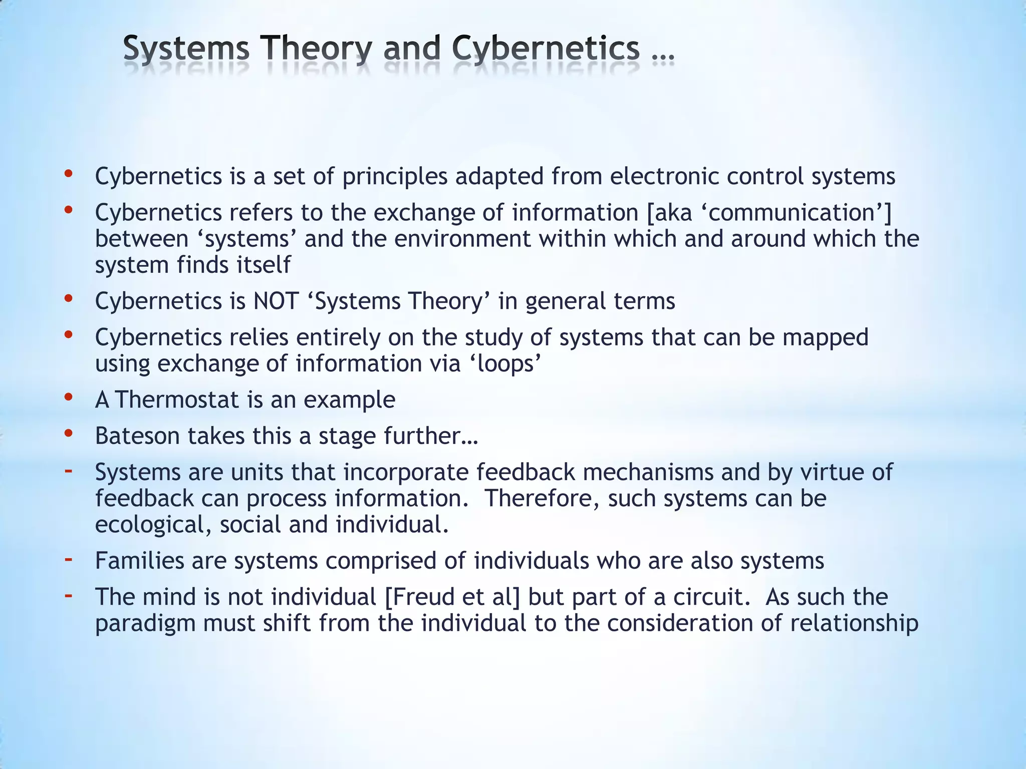General systems theory - a brief introduction | PPTX