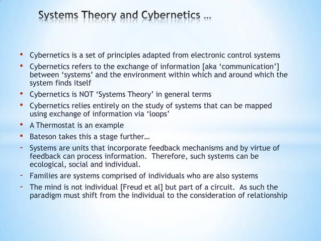 General systems theory - a brief introduction | PPTX
