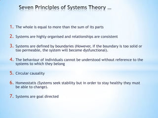 General systems theory - a brief introduction | PPTX