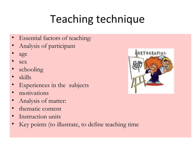 General teaching method | PPT