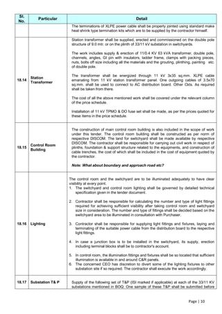 General technical specification for construction | PDF