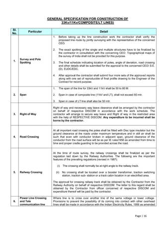General technical specification for construction | PDF