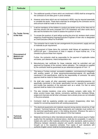General technical specification for construction | PDF