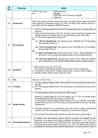 General technical specification for construction | PDF