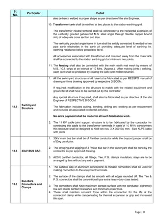 General technical specification for construction | PDF