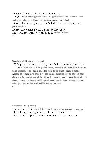 General Tips for Creating PowerPoint® Presentations | PDF