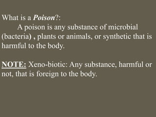 General toxicology | PPT