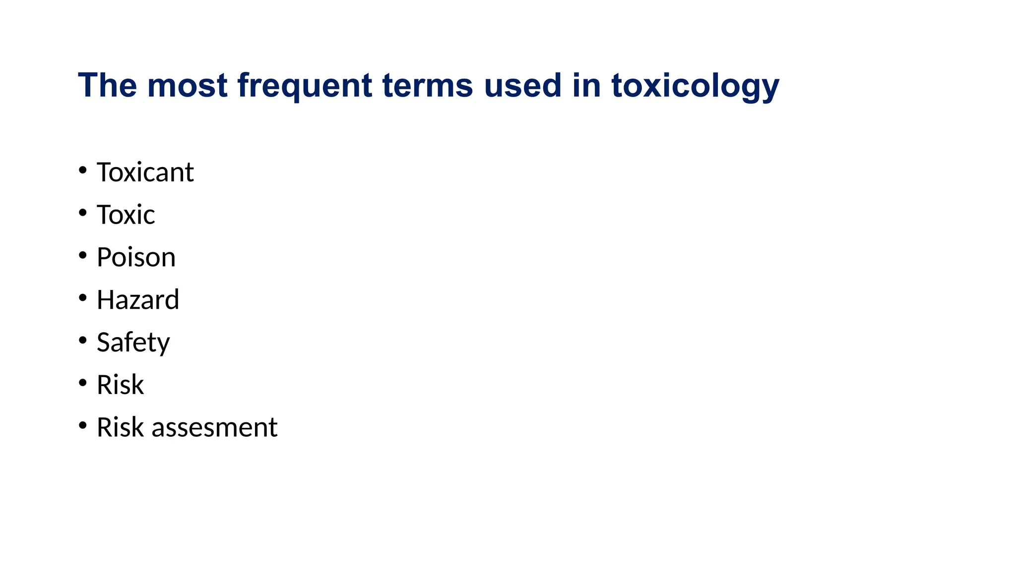 General Principles of Toxicant and Toxicology.pptx