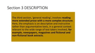 IELTS General training reading | PPTX