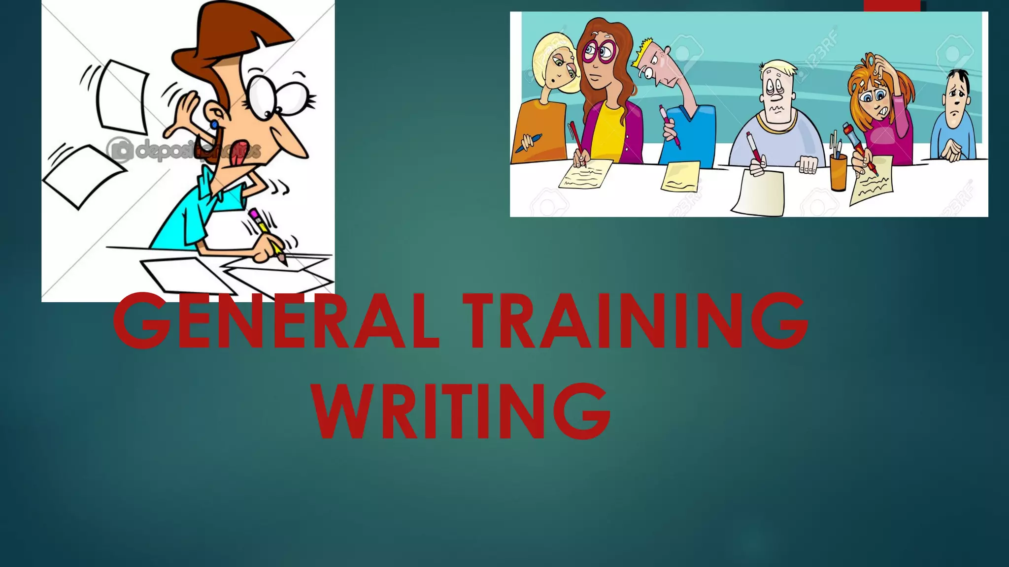 General training writing 7210 | PPT