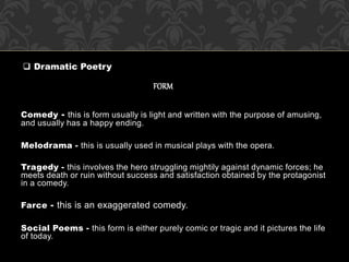 General types of literature | PPTX