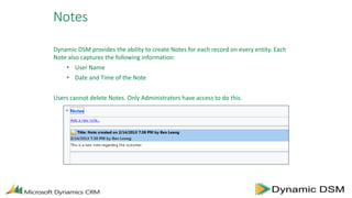 Dynamic DSM - General Usage | PPT