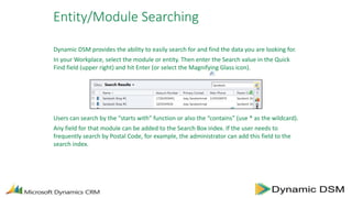 Dynamic DSM - General Usage | PPT