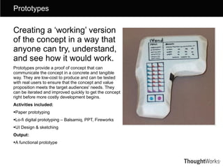 General UX activities & process overview | PPT