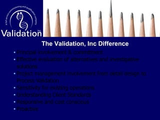 General Validation Presentation | PPT