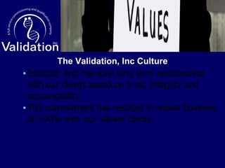 General Validation Presentation | PPT