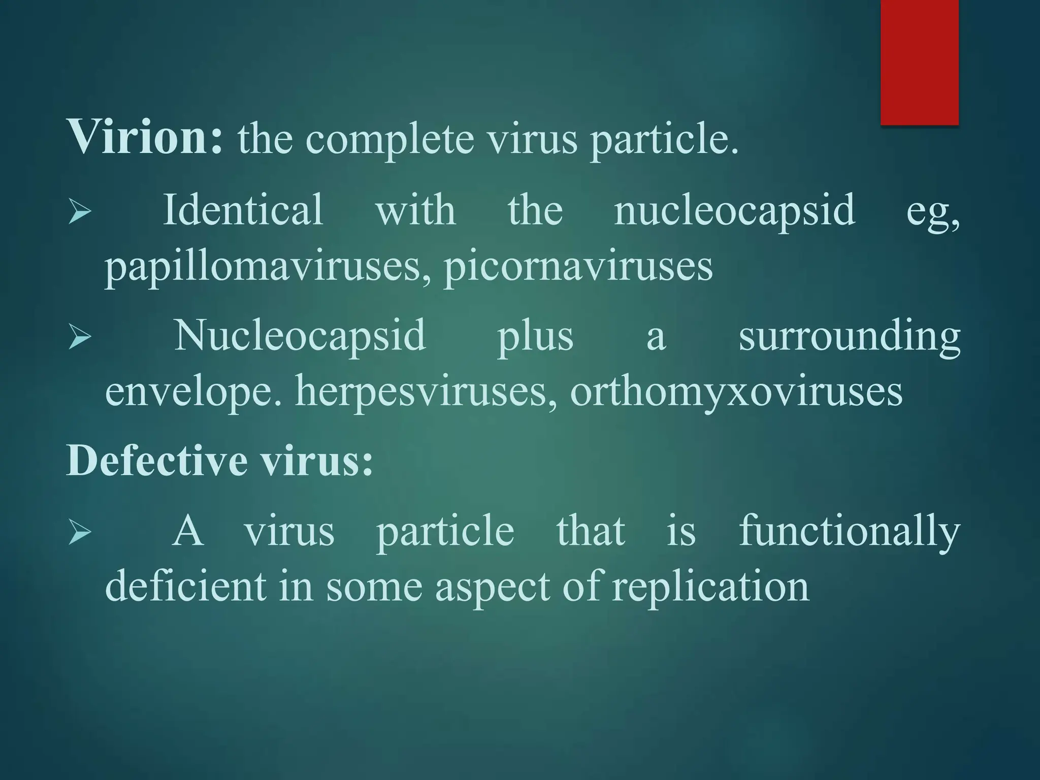 General Virology, Introduction, Definition, Classification.ppt