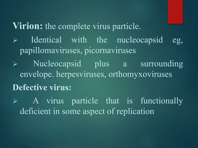 General Virology, Introduction, Definition, Classification.ppt