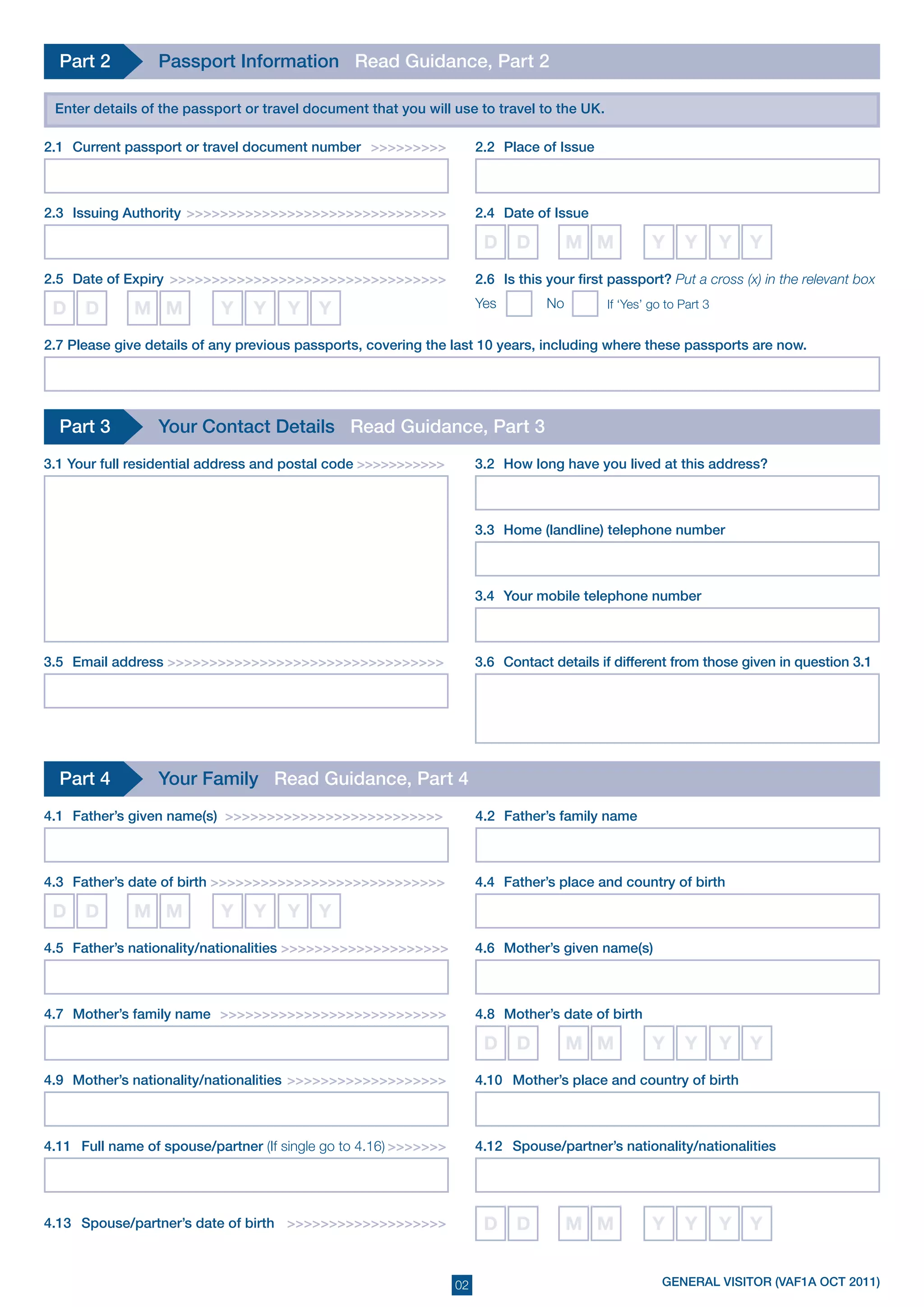 General visitor 2011 | PDF