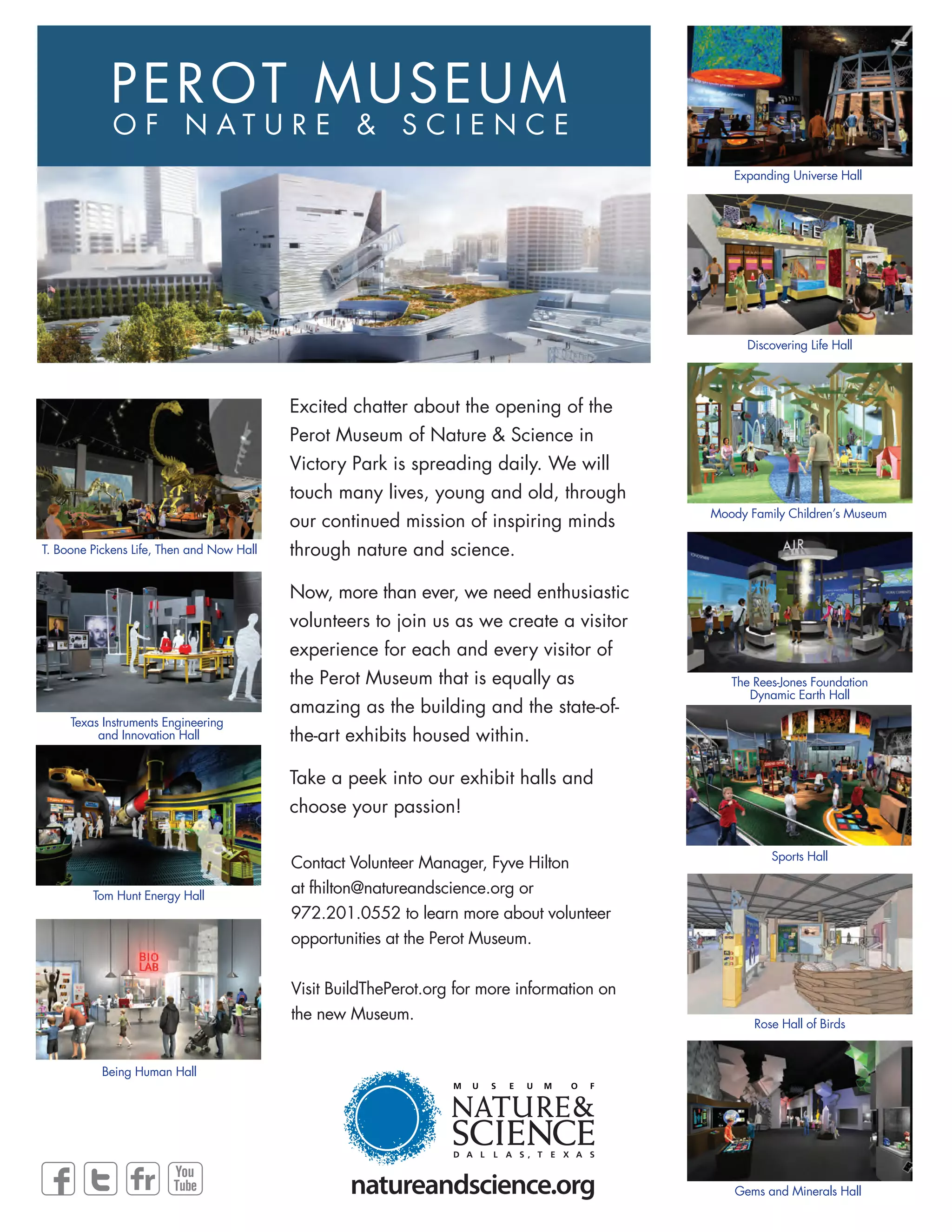 Perot Museum of Nature & Science Volunteer | PDF