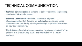 general vs technical communicatonss.pptx | Technology & Computing