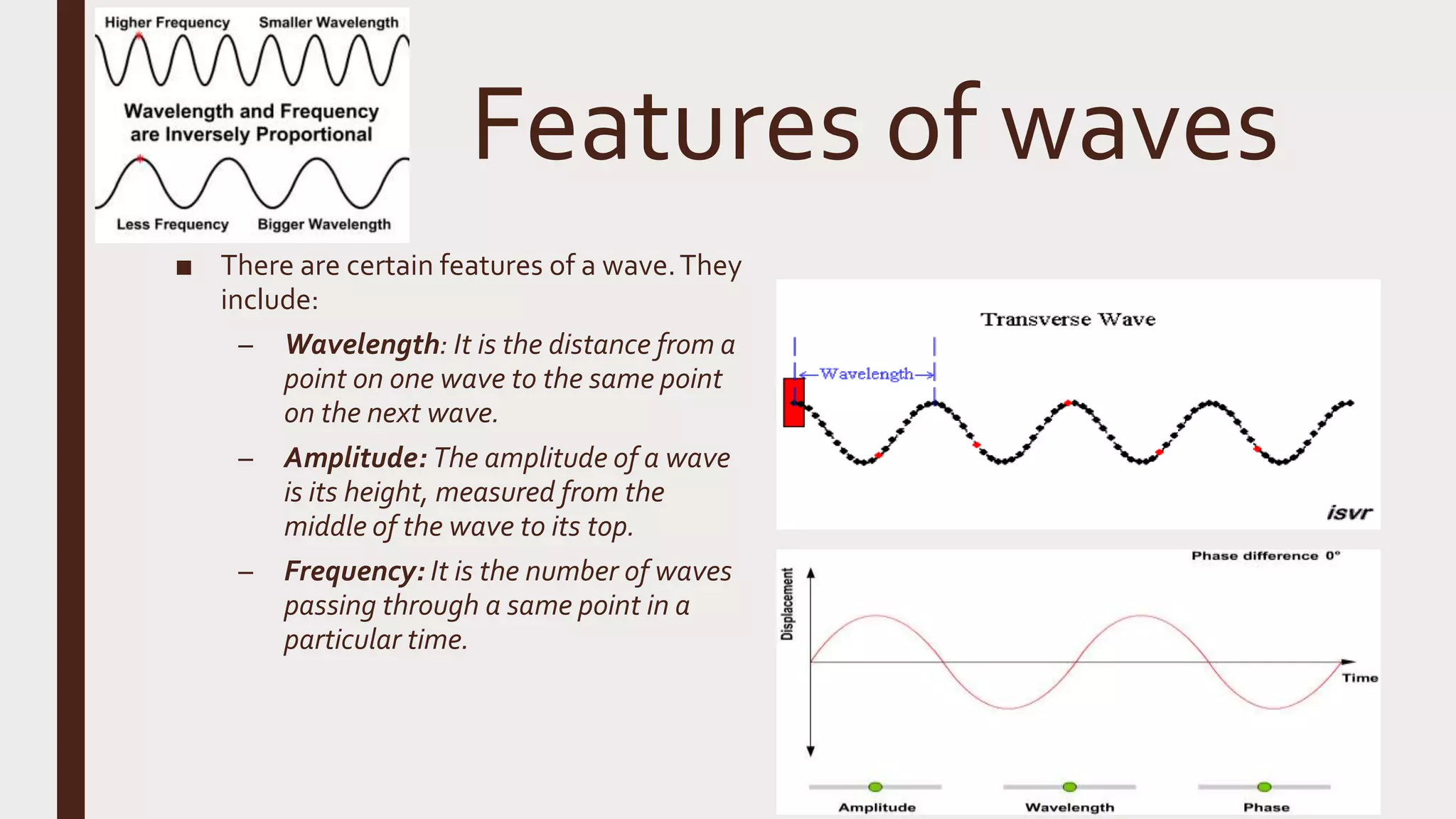 General waves for CAIE and GCE students | PPTX