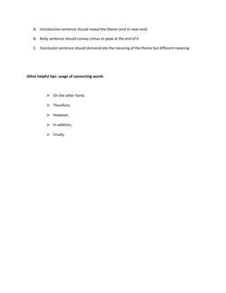 General writing tips | DOC