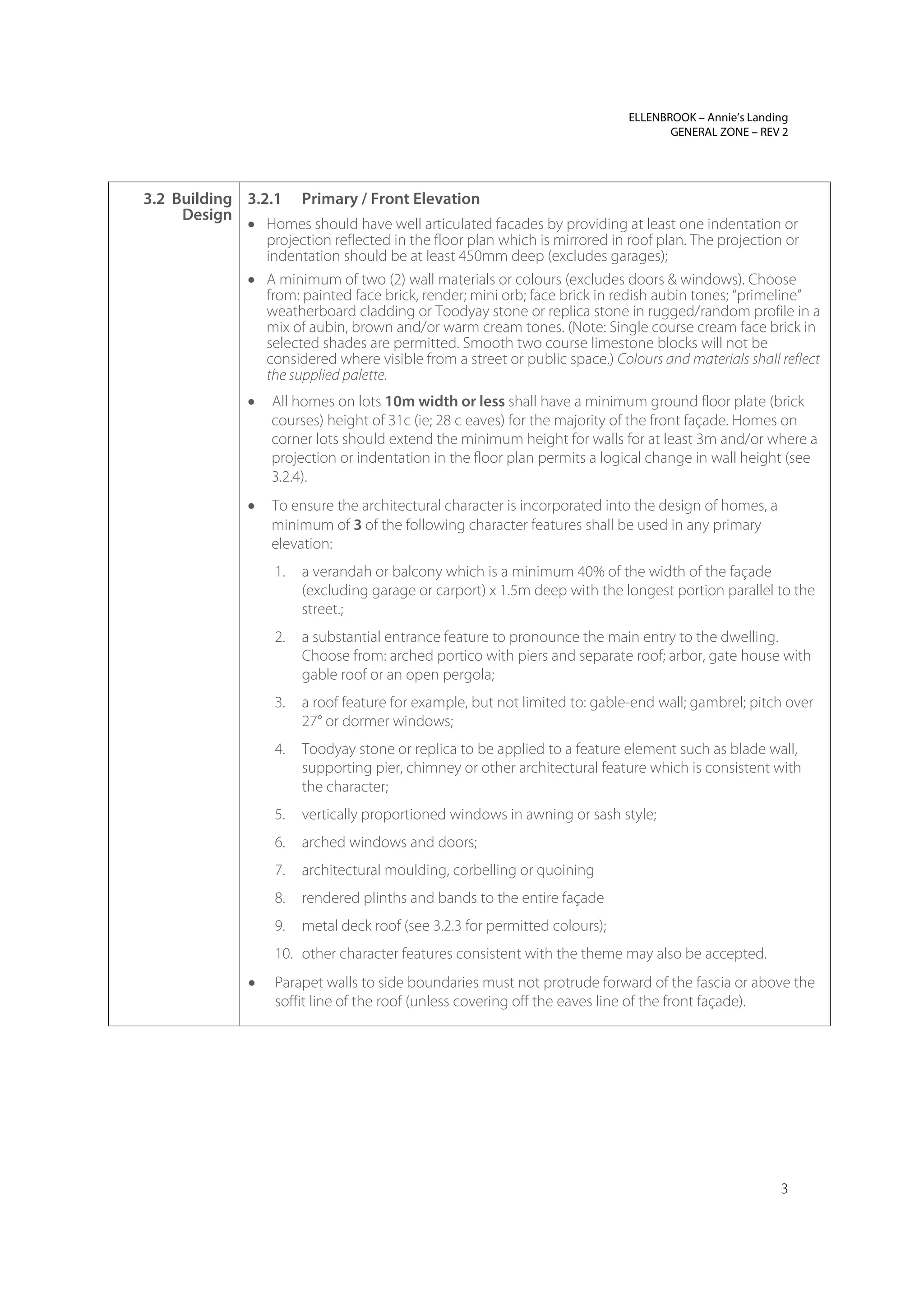 General zone design guidelines | PDF