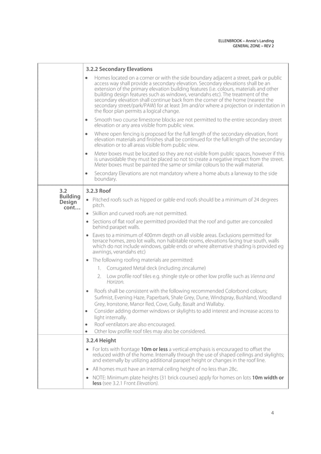 General zone design guidelines | PDF