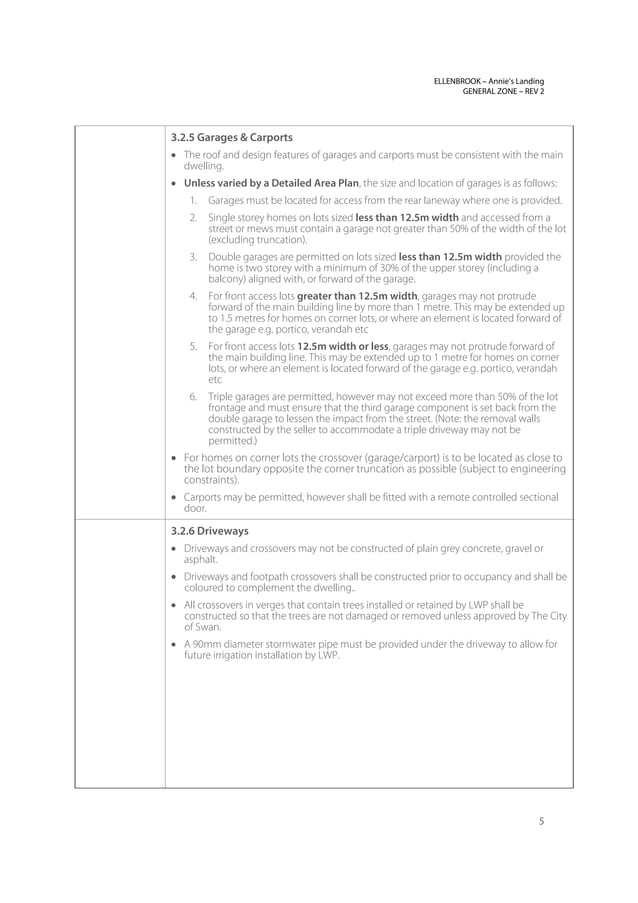 General zone design guidelines | PDF