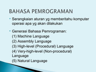 Generasi bhs pemrograman.ppt