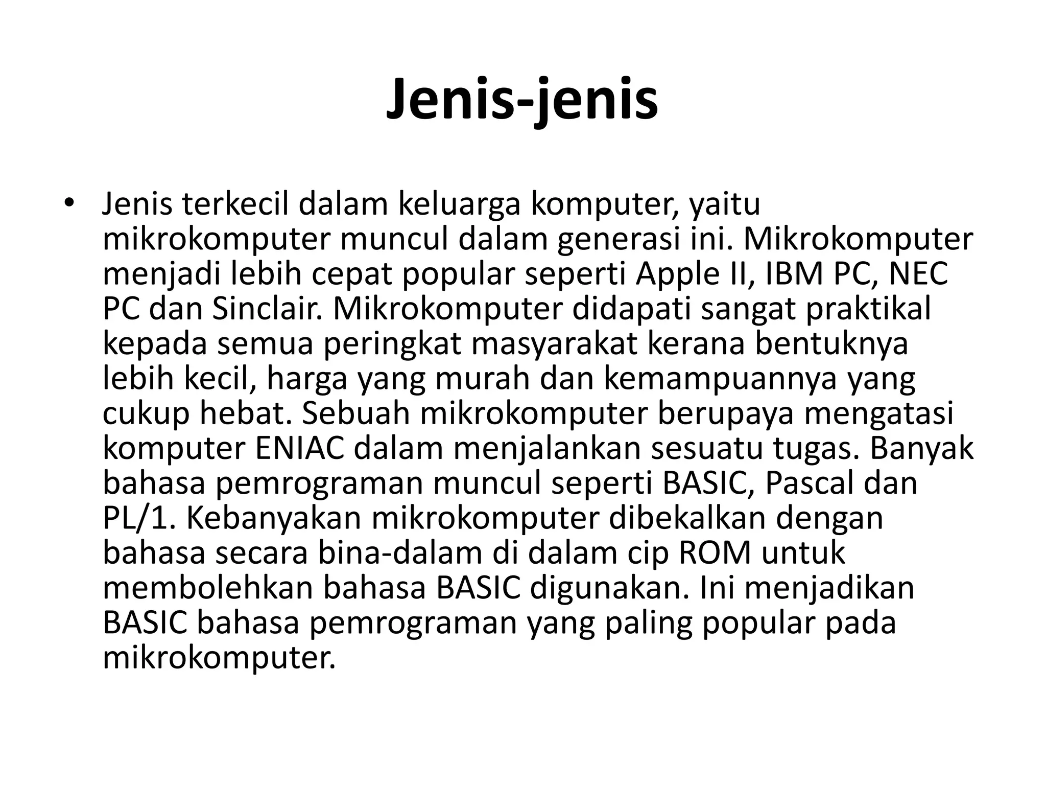 Generasi Komputer ke 3 | PPTX