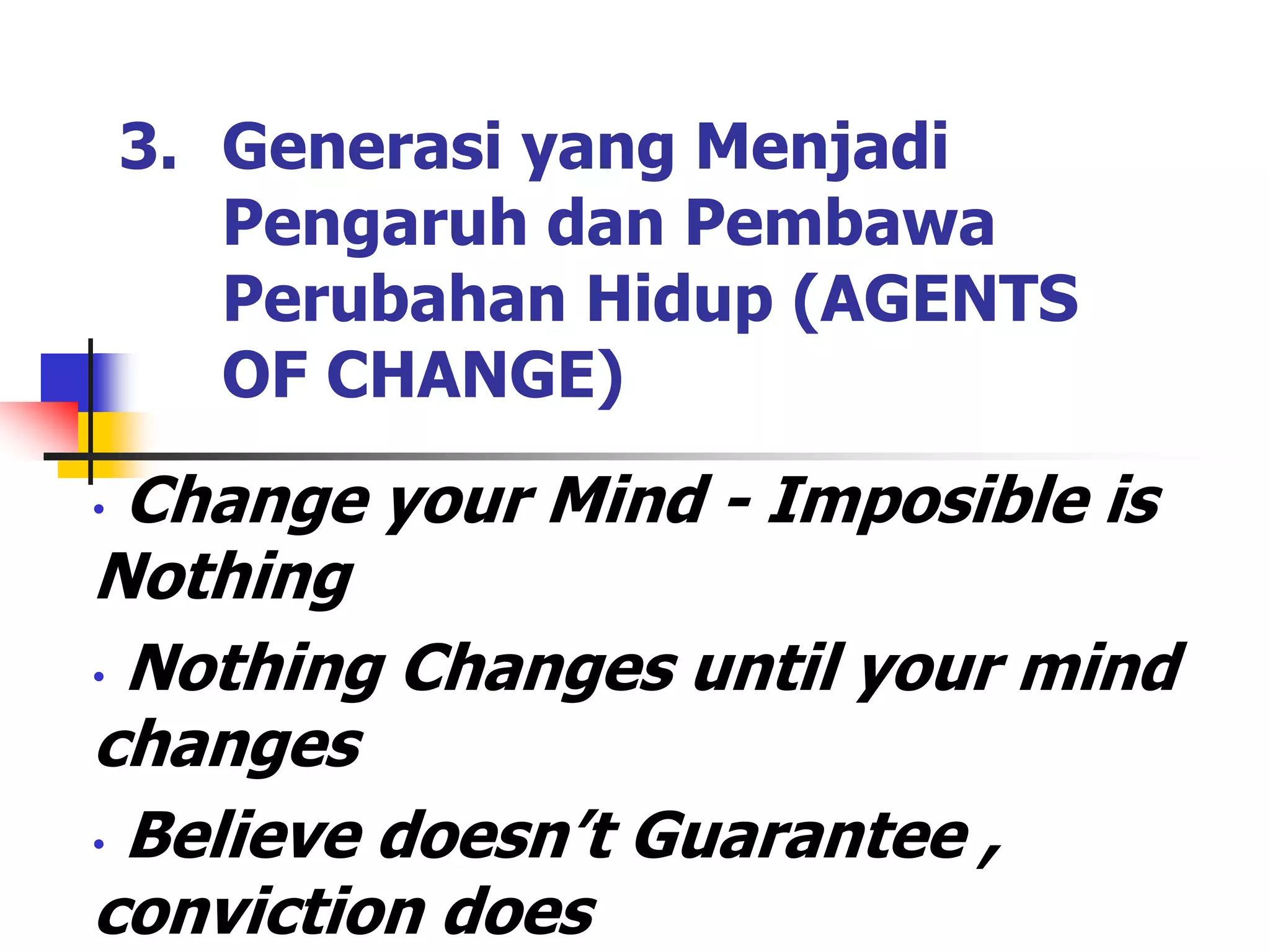 Generasi penerobos | PPTX