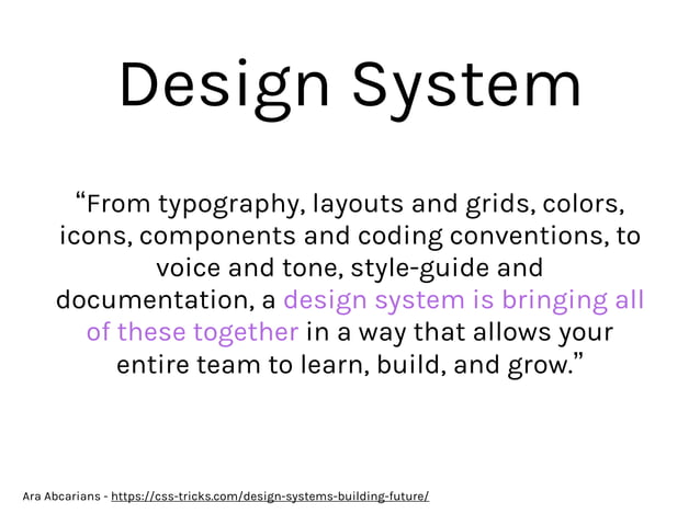 Generate a Living Style Guide from CSS - CSSDevConf 2016 | PPT