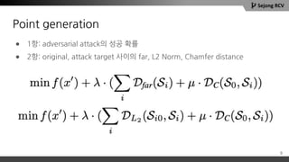 Generating 3D adversarial point clouds | PDF