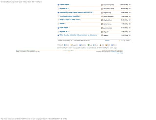 Generate a report using crystal reports in visual studio 2010 code ...