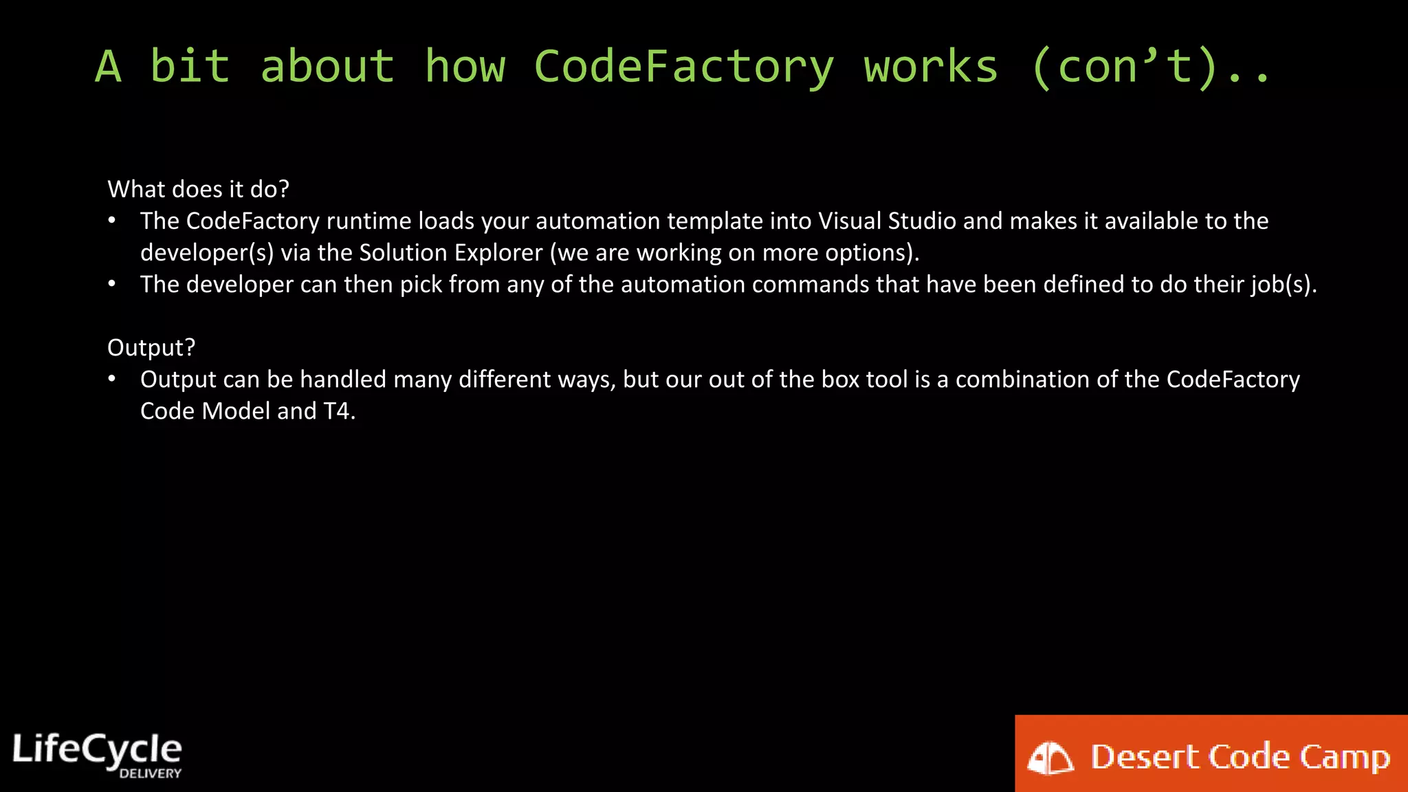 Desert Code Camp Presentation | PPT