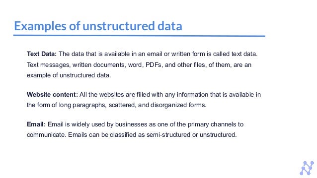 Generate Insights With Unstructured Data Extractionpdf Email Internet