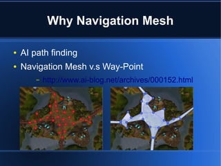 Generate navigation mesh | PPT