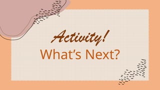 grade 10 mathematics, week one. Generate Patterns | PPTX